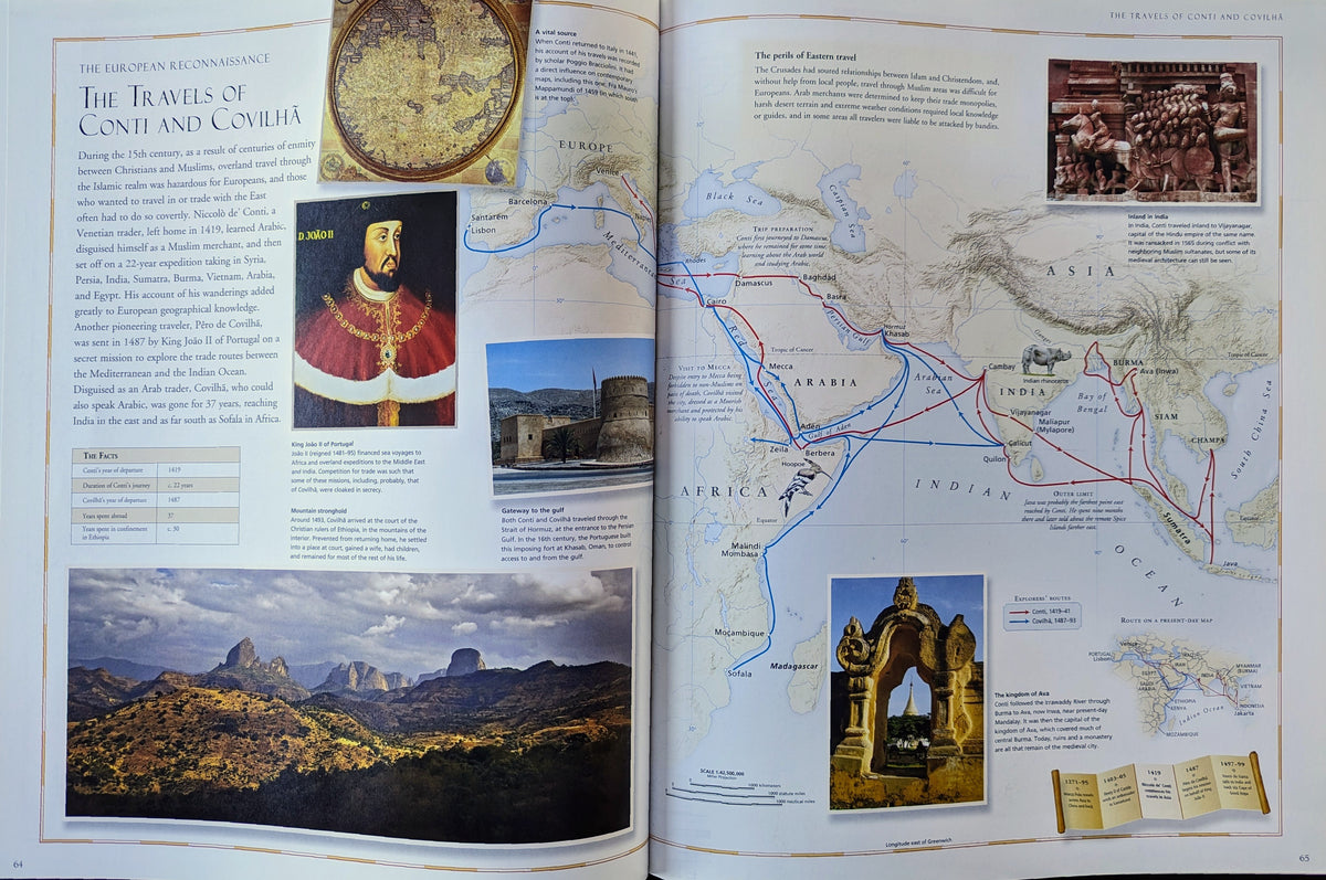 The Illustrated Atlas of Exploration by Metro Books New York, 2011 ...