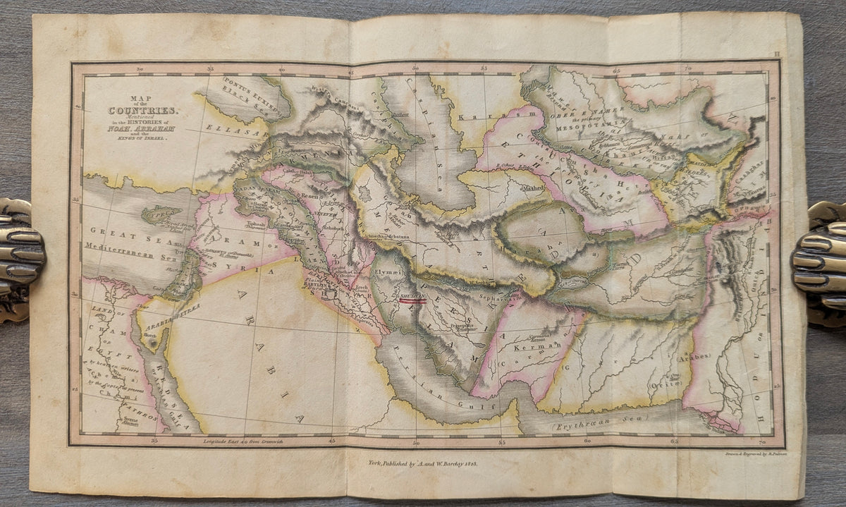 Sacred Geography of Scripture Maps By: Richard Palmer, 1823 – New World ...