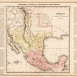 Geographical Statistical and Historical Map of Mexico Carey & Lea 1822 ...