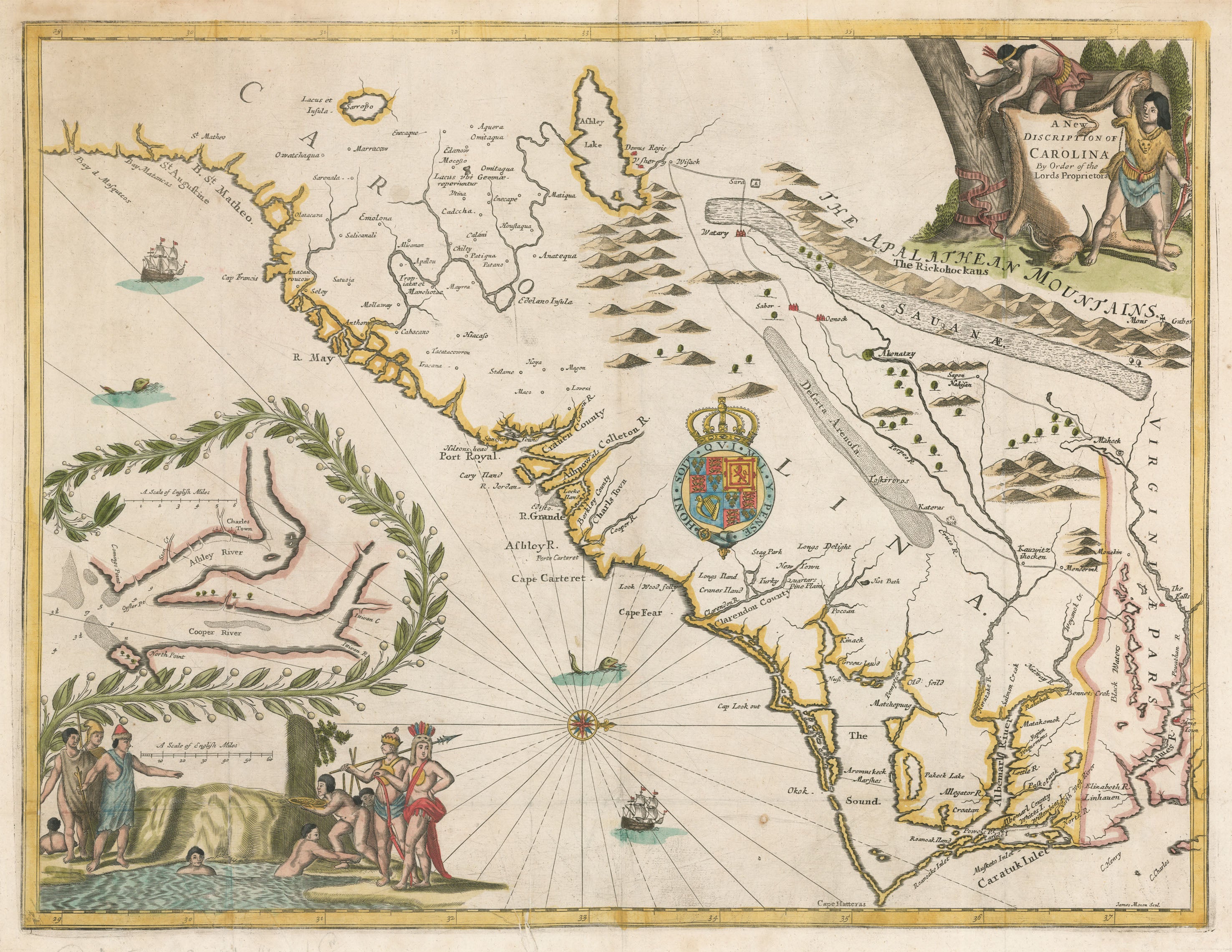 A New Description of Carolina by Order of the Lords Proprietors, 1673 ...