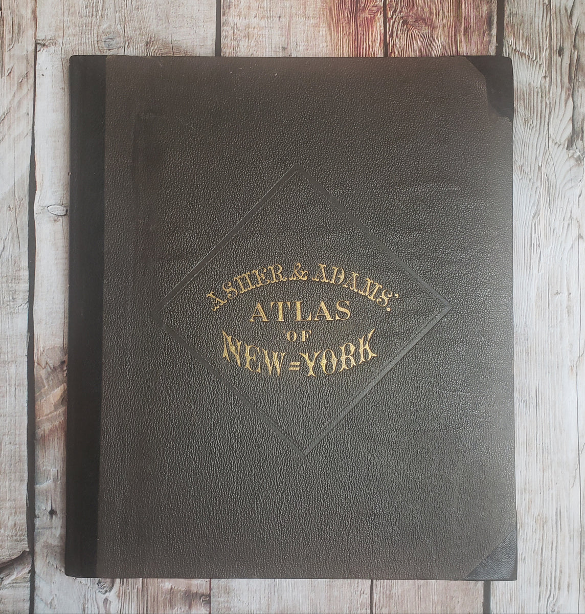 Antique Atlas: Asher & Adams' Atlas of New York, 1869 – New World ...