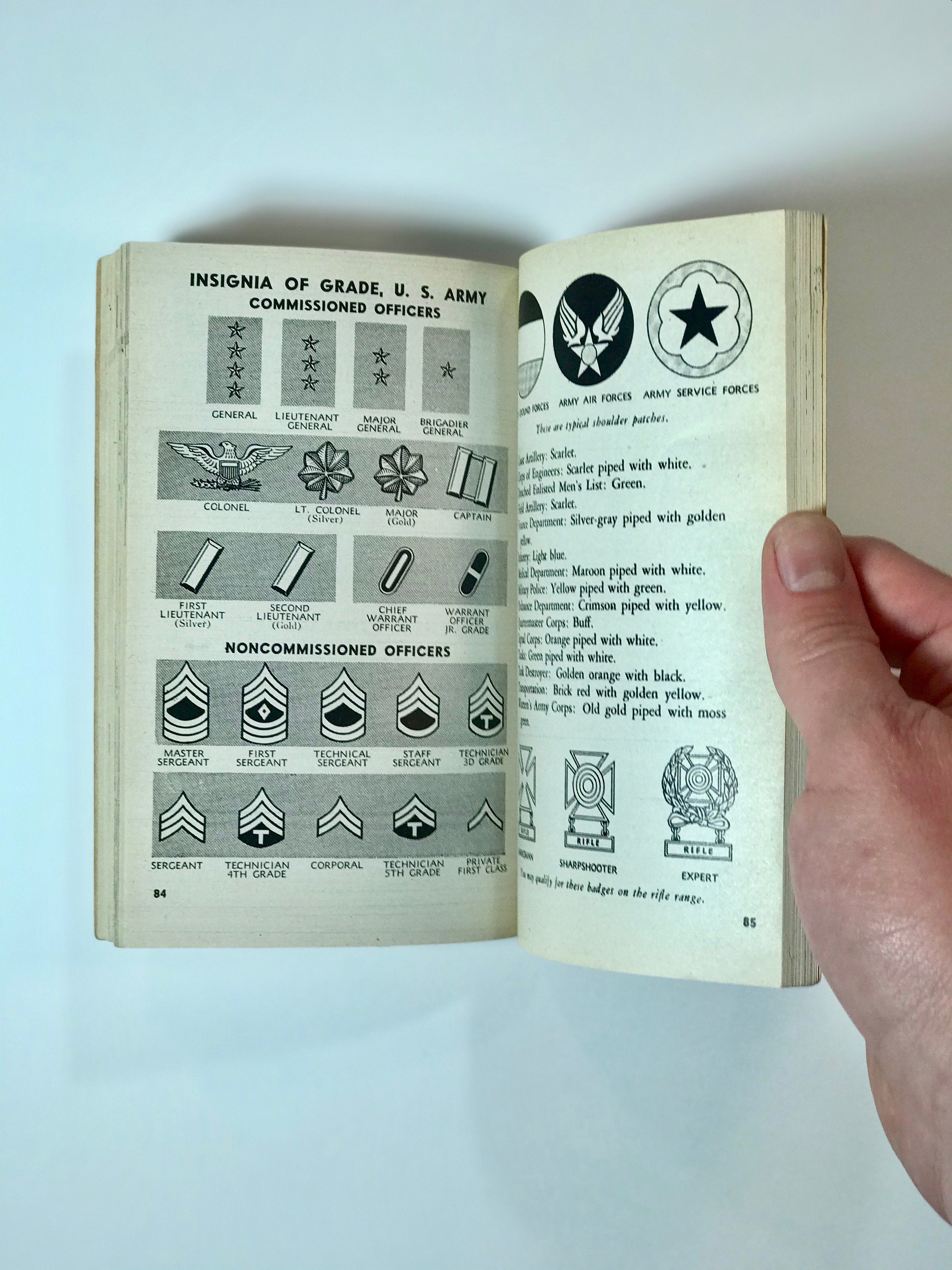 Standard issue US Army Life Booklet, 1944 – New World Cartographic