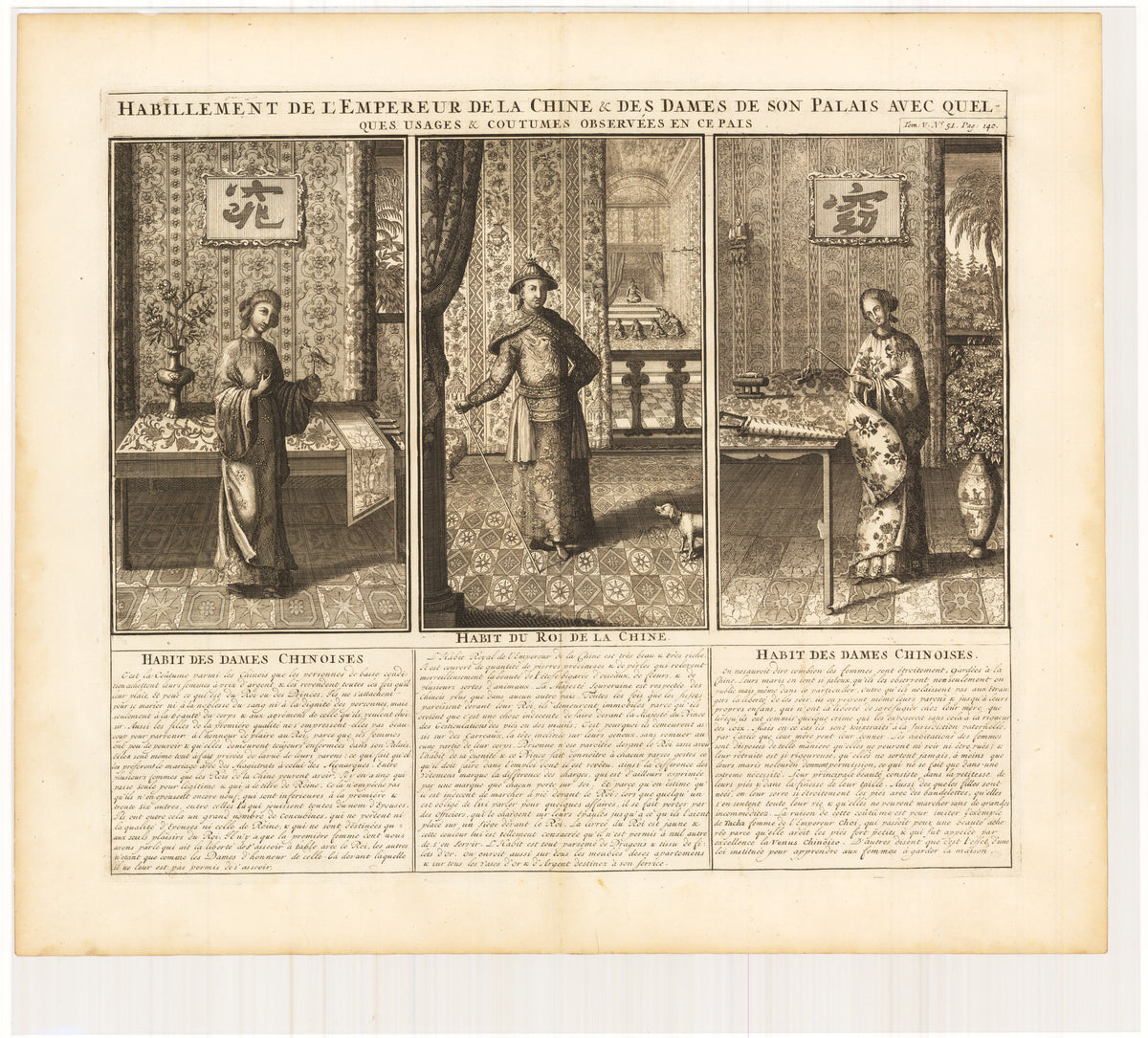 Antique Print Chinese Emperor Chatelain : nwcartographic.com – New ...