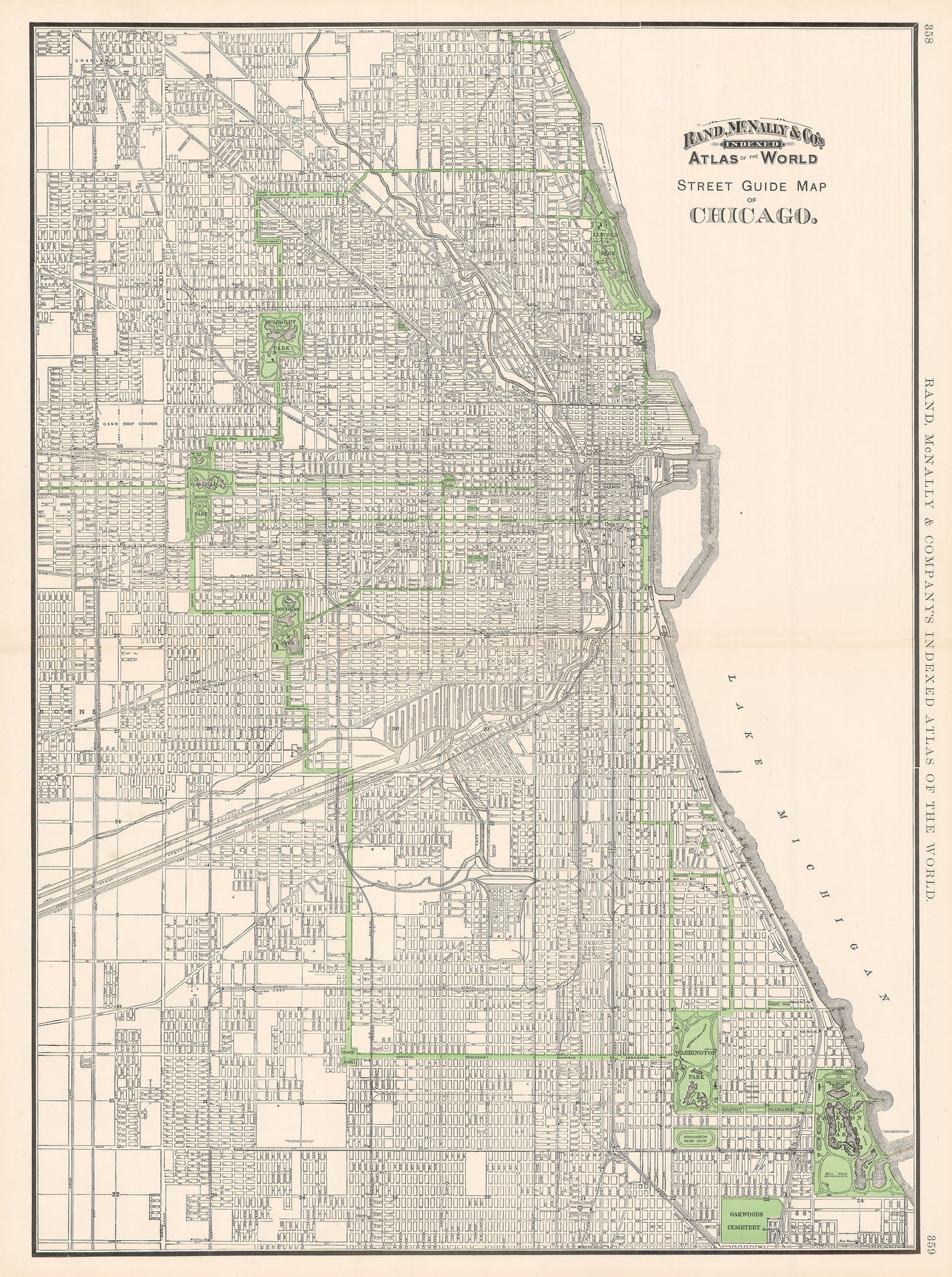 Road Map Of Chicago